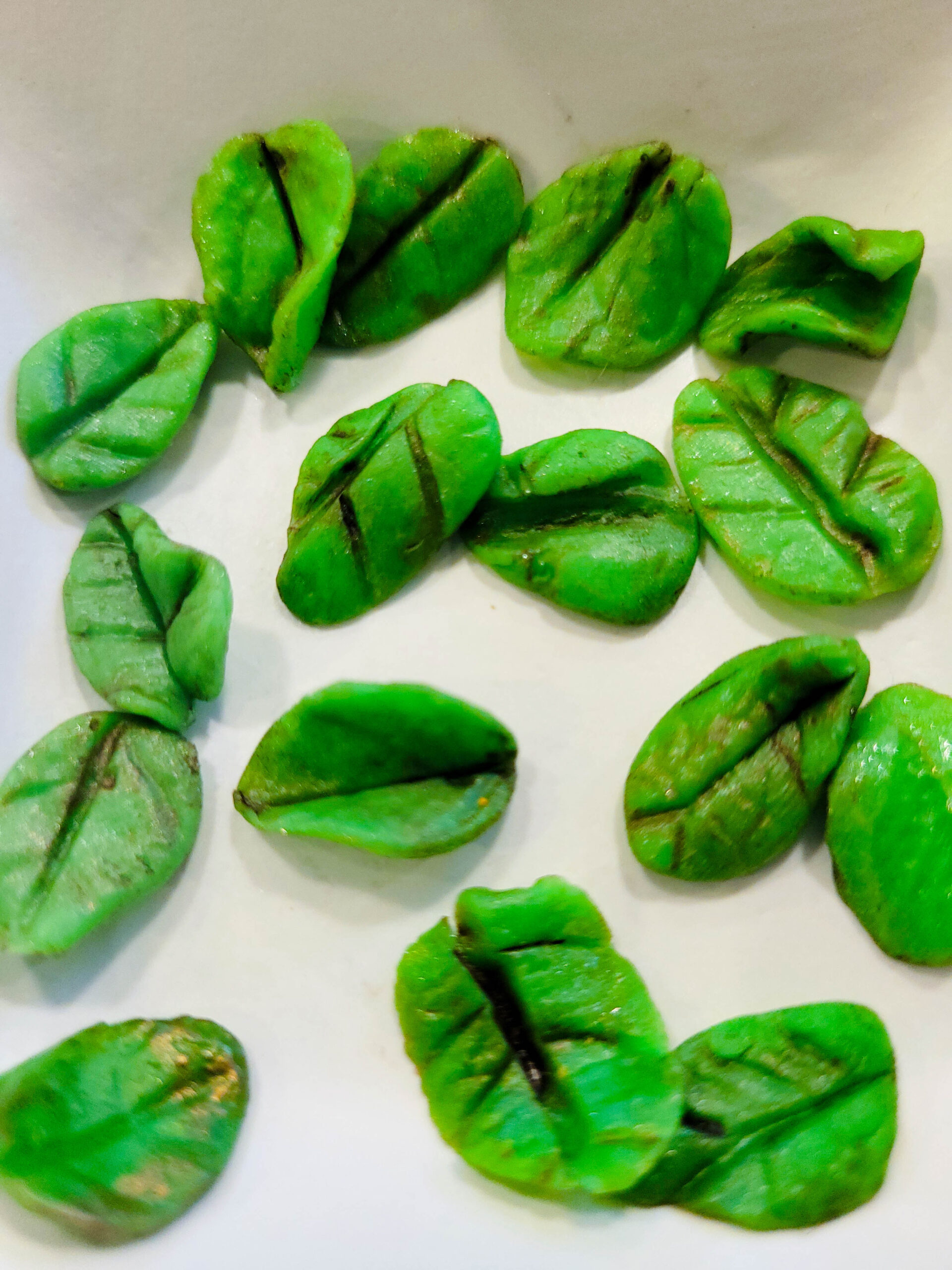 Making Small Edible Leaves - Have Wine, Will Pair